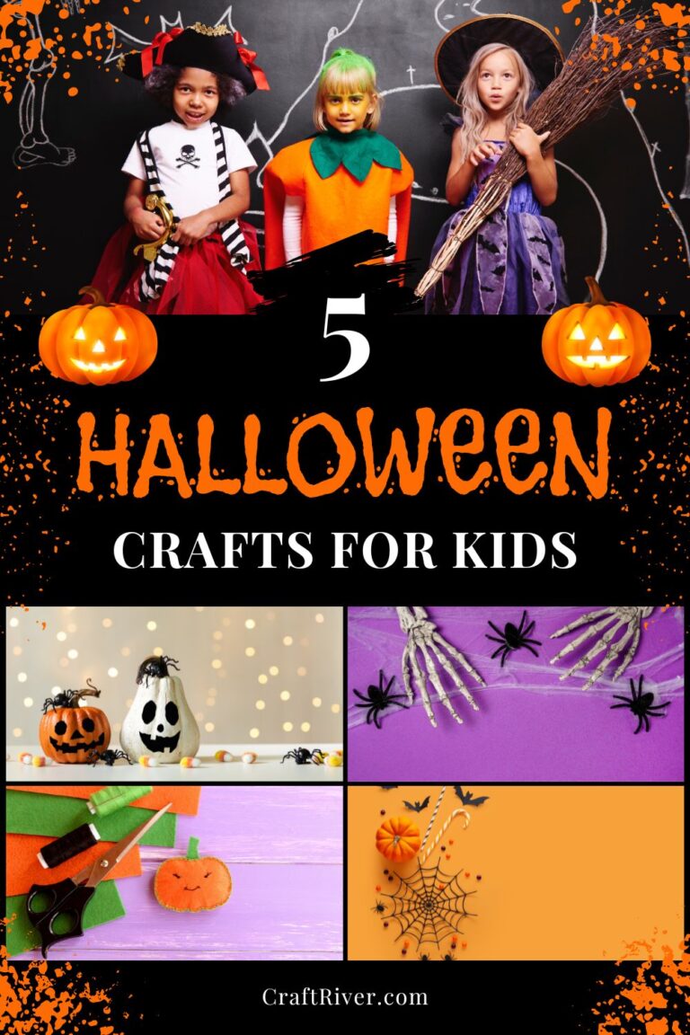 5 DIY Halloween Crafts For Kids (Spook-tacularly Easy)