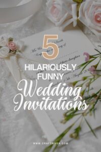 5 Hilariously Funny Wedding Invitations