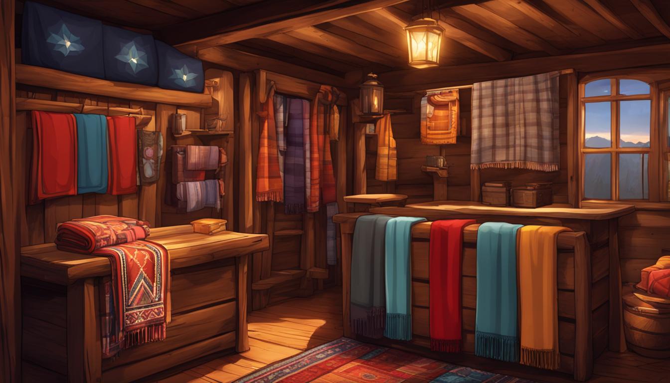 How To Display Blankets At A Craft Fair?