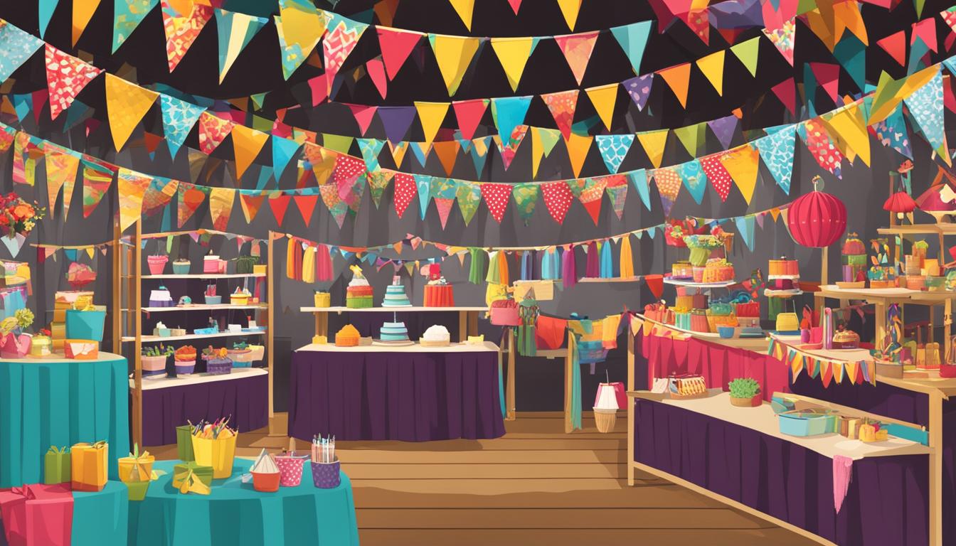 How To Display Bunting At A Craft Fair?