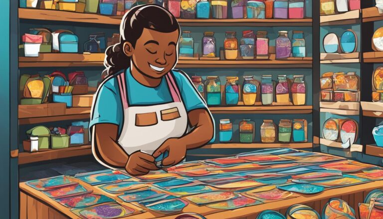 How To Display Stickers At A Craft Fair?