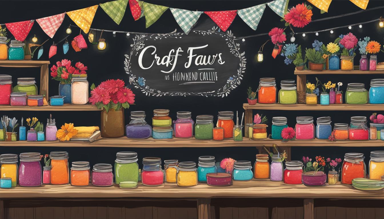 How To Set Up A Table At A Craft Fair?